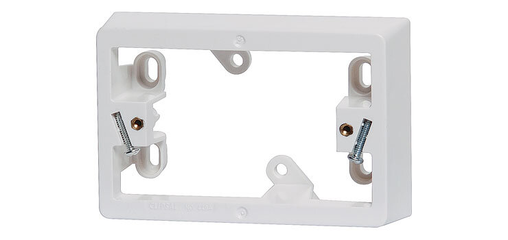 ARC - 34mm Single Gang Clipsal Mains Mounting Block | LWT