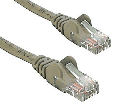 8ware CAT5e Cable 1m - Grey Color Premium RJ45 Ethernet Network LAN UTP ...