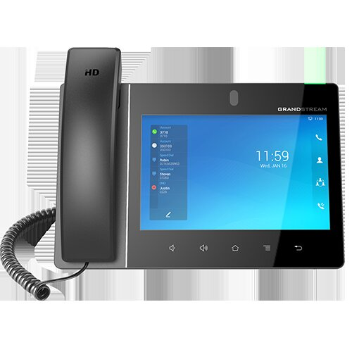 Grandstream GXV3480 16 Line Android IP Phone, 16 SIP Accounts, 1280 x ...