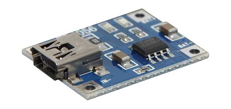 ARC - CHARGER LITHUIM 1A USB ARDUINO | LWT