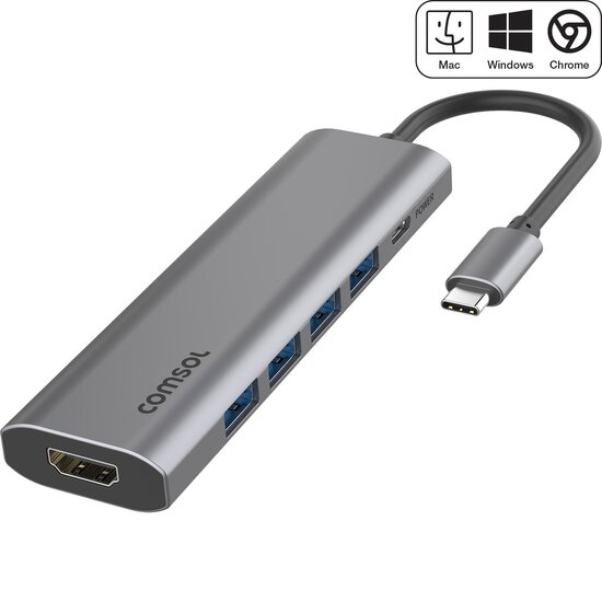 COMSOL USB-C TO 4K HDMI MULTI-PORT ADAPTER | LWT