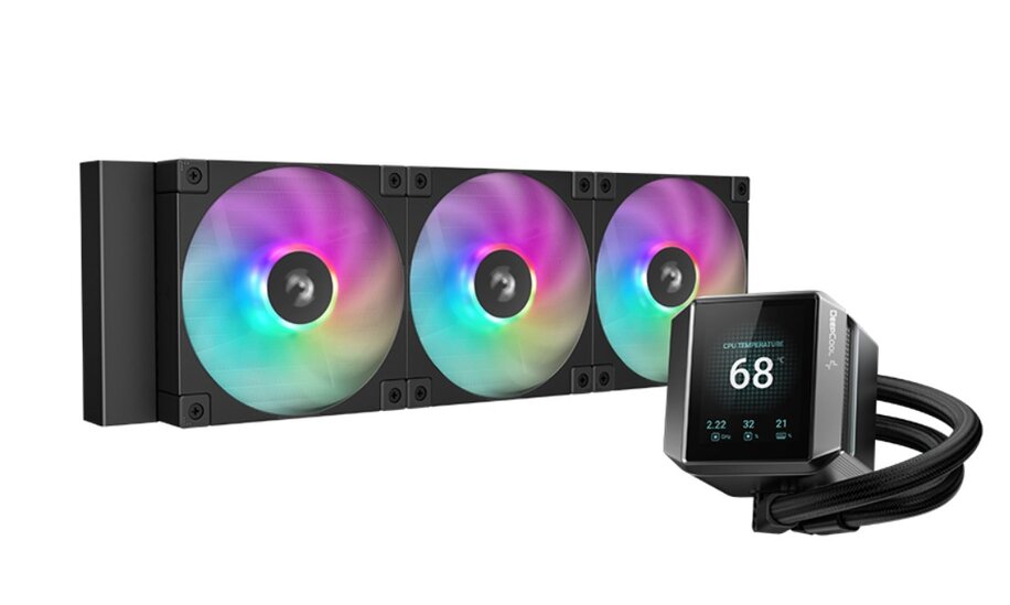 DeepCoolMYSTIQUE 360 A-RGB High-Performance Liquid Coolers, 5th Gen ...