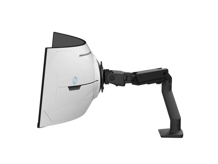 Ergotron HX Desk Monitor Arm with VHD Pivot (Black) | LWT