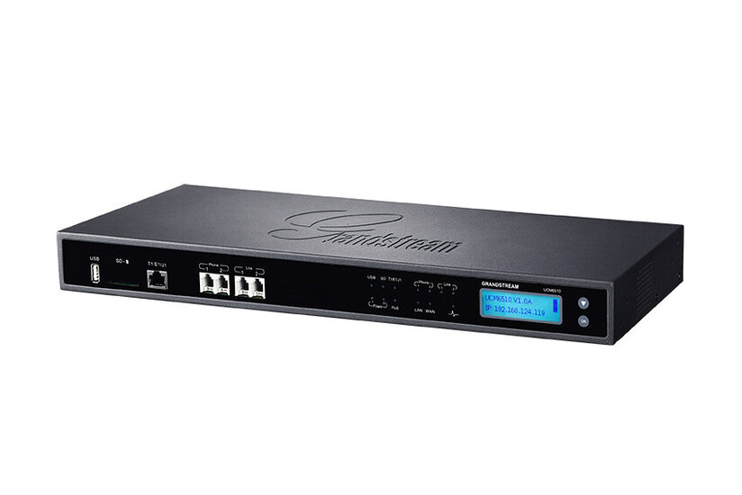 Grandstream UCM6510 IP PBX Enterprise-grade Appliance, 50 SIP Trunk ...