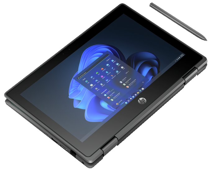 HP Probook 11 x360 Fortis G11 - 11.6" HD Touch, N200, 8GB, 128GB, Win ...