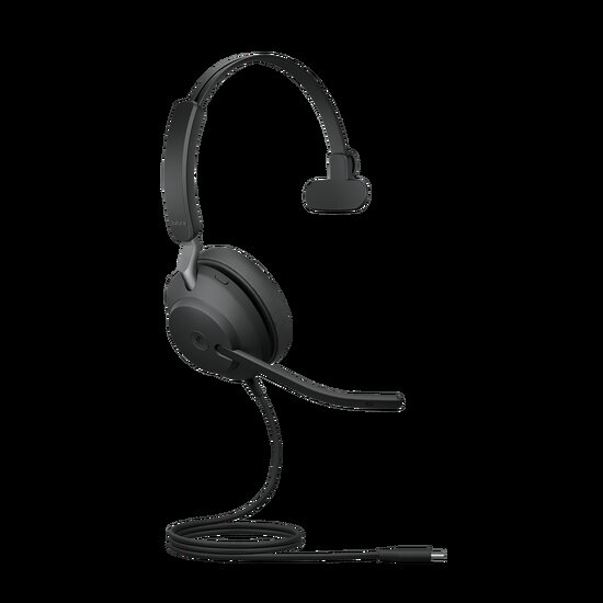 Jabra Evolve2 40 SE Wired USB-C MS Mono Headset, 360° Busy Light, Noise ...
