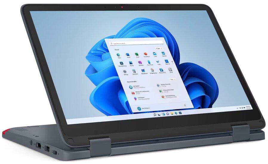 Lenovo 500w Yoga Gen 4 - 12.2" 1920x1200 Touch, Intel N100, 8GB, 256GB ...