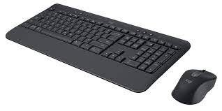 Logitech MK650 Wireless Keyboard and Mouse Combo, Logi Bolt, Graphite ...