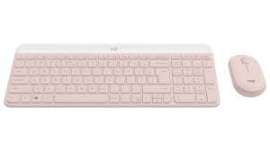 Logitech Slim Wireless Combo MK470 - Keyboard and mouse set - wireless ...