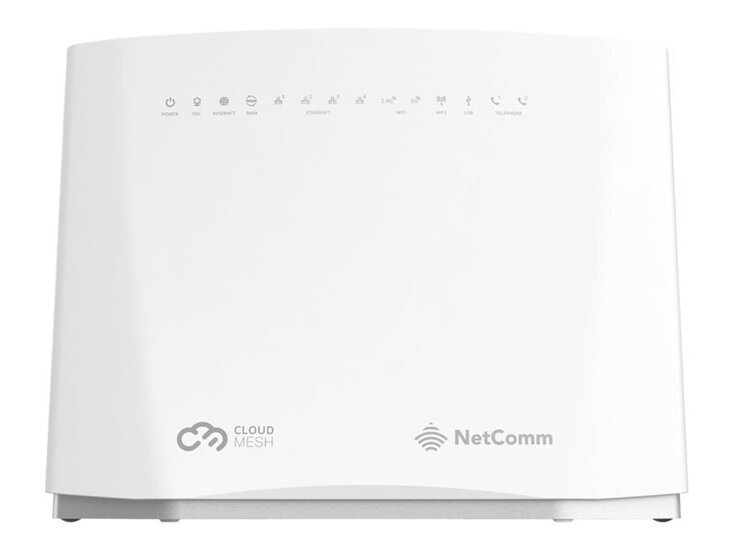 NetComm NF20MESH CloudMesh Wi-Fi 6 VDSL2 / ADSL2 Networking Gateway ...