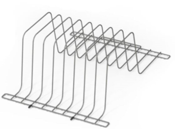 PC LOCS Stainless Steel Racks to suit Carrier 20 | LWT