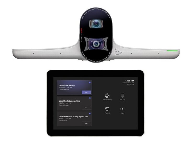 Poly Studio - Large Room Kit - video conferencing kit (PoE injector ...