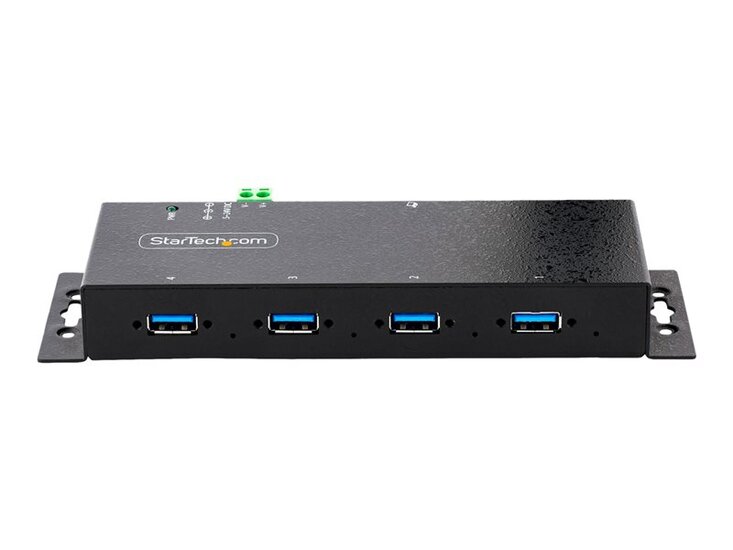 STARTECH 4 PORT INDUSTRIAL USB 3.0 5GBPS HUB MOUNTABLE RUGGED USB-A HUB ...