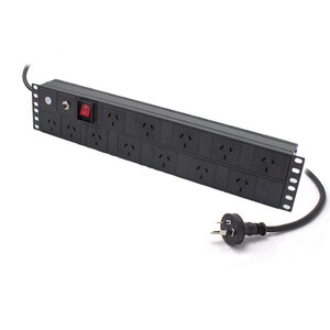 Serveredge Basic 6 Port IEC PDU (6) IEC C19 Output & (1)IEC C20 Plug Input 16A 240V | LWT