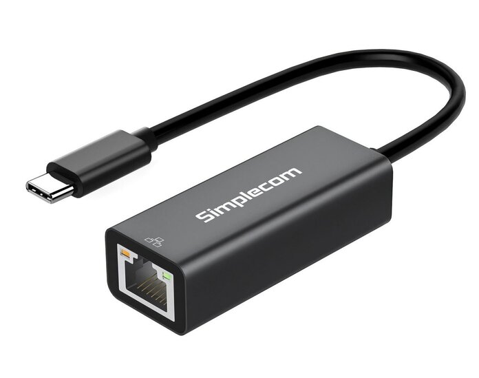 Simplecom NU314 SuperSpeed USB-C to Gigabit Ethernet Network Adapter ...