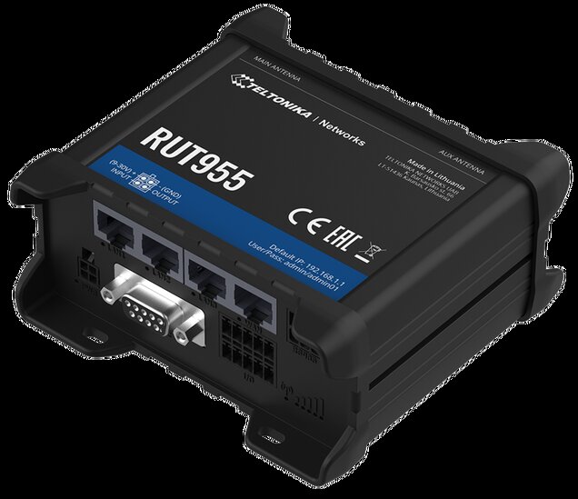 Teltonika RUT955 - Instant LTE Failover | Industrial 4G LTE Dual SIM ...