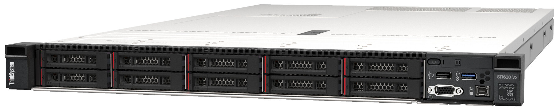 Lenovo ThinkSystem SR630 V3, Dual Xeon Silver 4510, 256GB RAM, 1RU ...