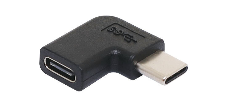 ARC - USB-C Right angle Male to Female adapter | LWT