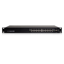 Ubiquiti EdgeSwitch 24 - 24-Port Managed PoE+ Gigabit Switch, 2 SFP ...